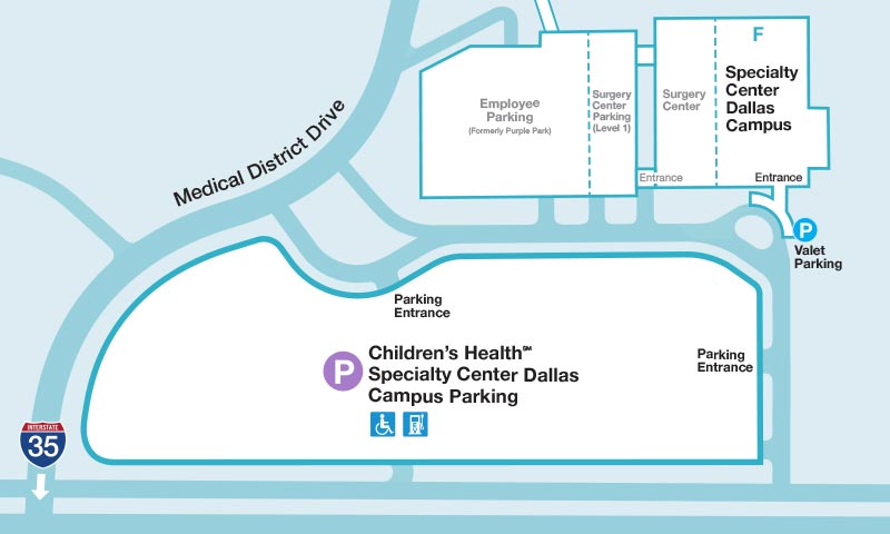 Texas Health Dallas Map